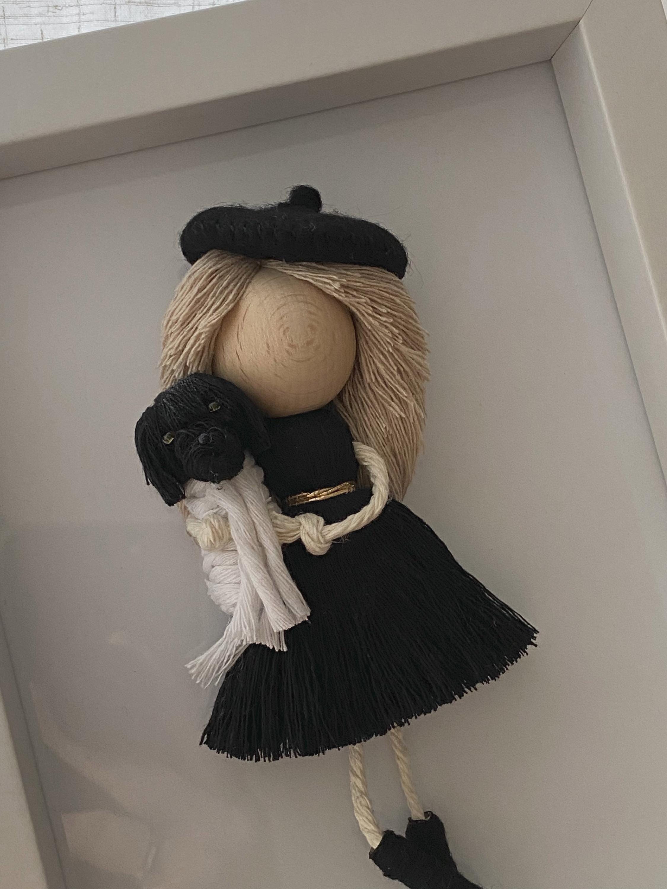 Macrame Girl Doll Video Tutorial, Beginner Friendly, Video Pattern - Etsy