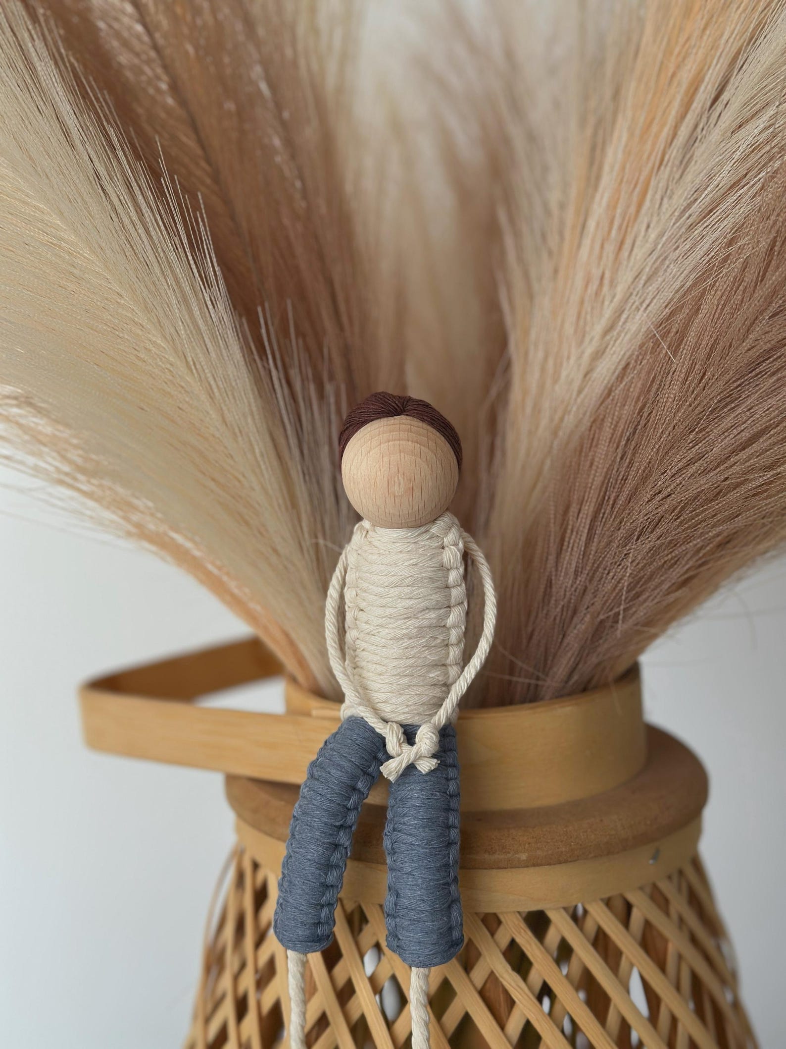 Macrame MAN Video TUTORIAL/PATTERN, Beginner Friendly, Step by Step ...