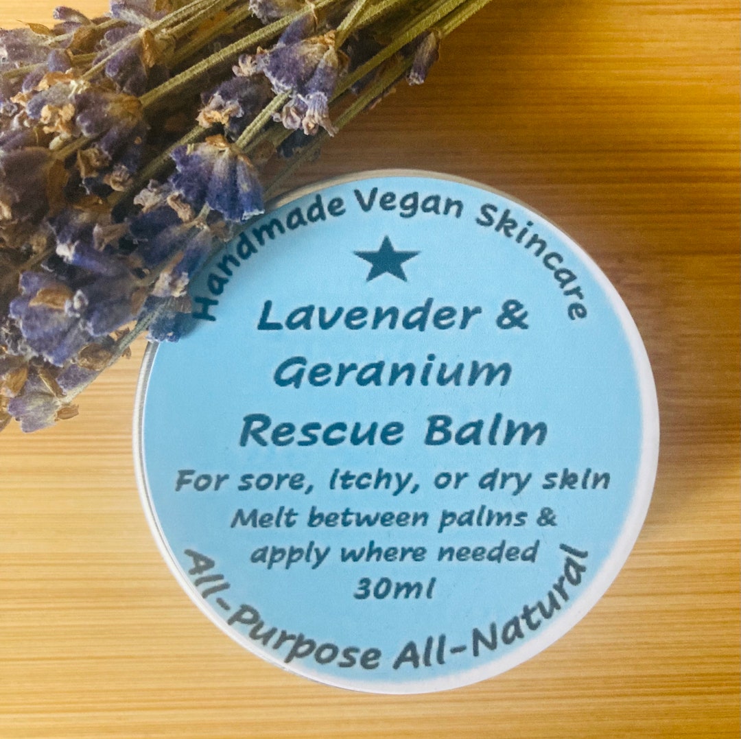 Rescue Balm - All-purpose All-natural Vegan Balm. Heal Sore, Dry, Itchy ...