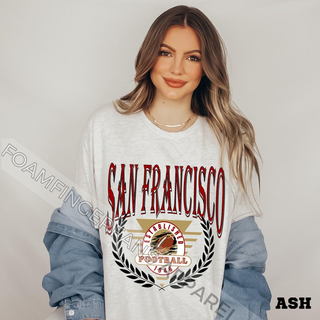 Vintage San Francisco Football Shirt, Retro San Fran T-shirt, San ...
