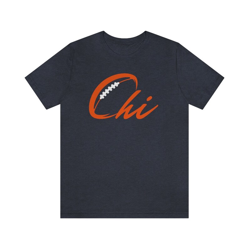 Chicago Football Shirt, Chi Football Tshirt, Chicago Football Fan Shirt ...
