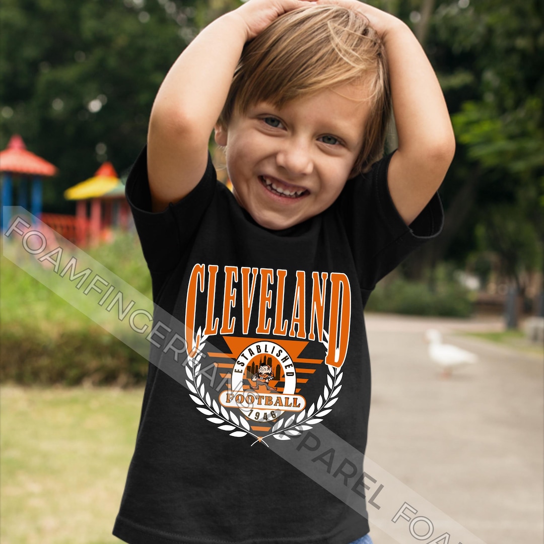 Cleveland Football Toddler Shirt, Cle Football Toddler Tshirt ...