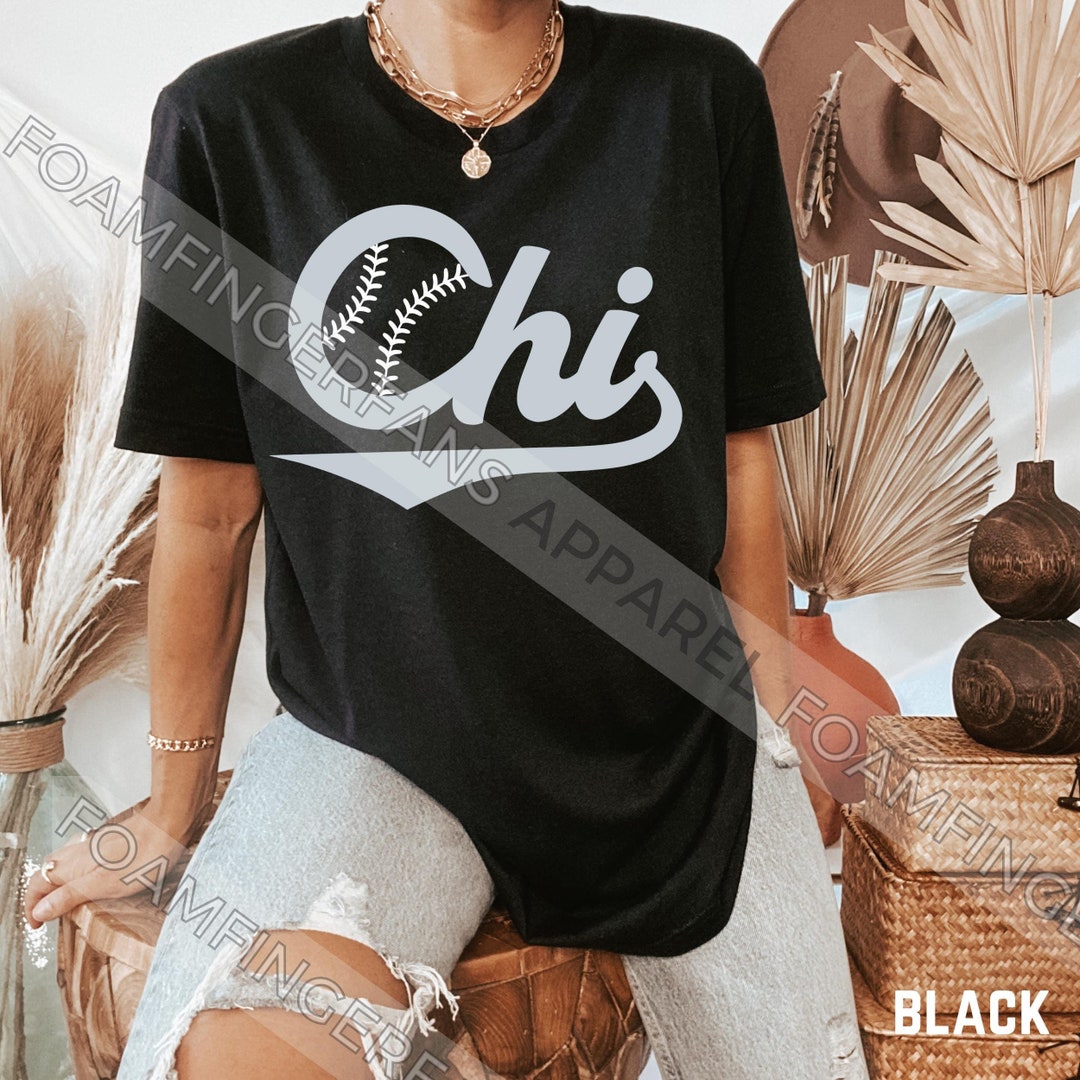 Chicago Baseball Shirt, Chi Baseball Tshirt, Chicago Baseball Fan Shirt ...