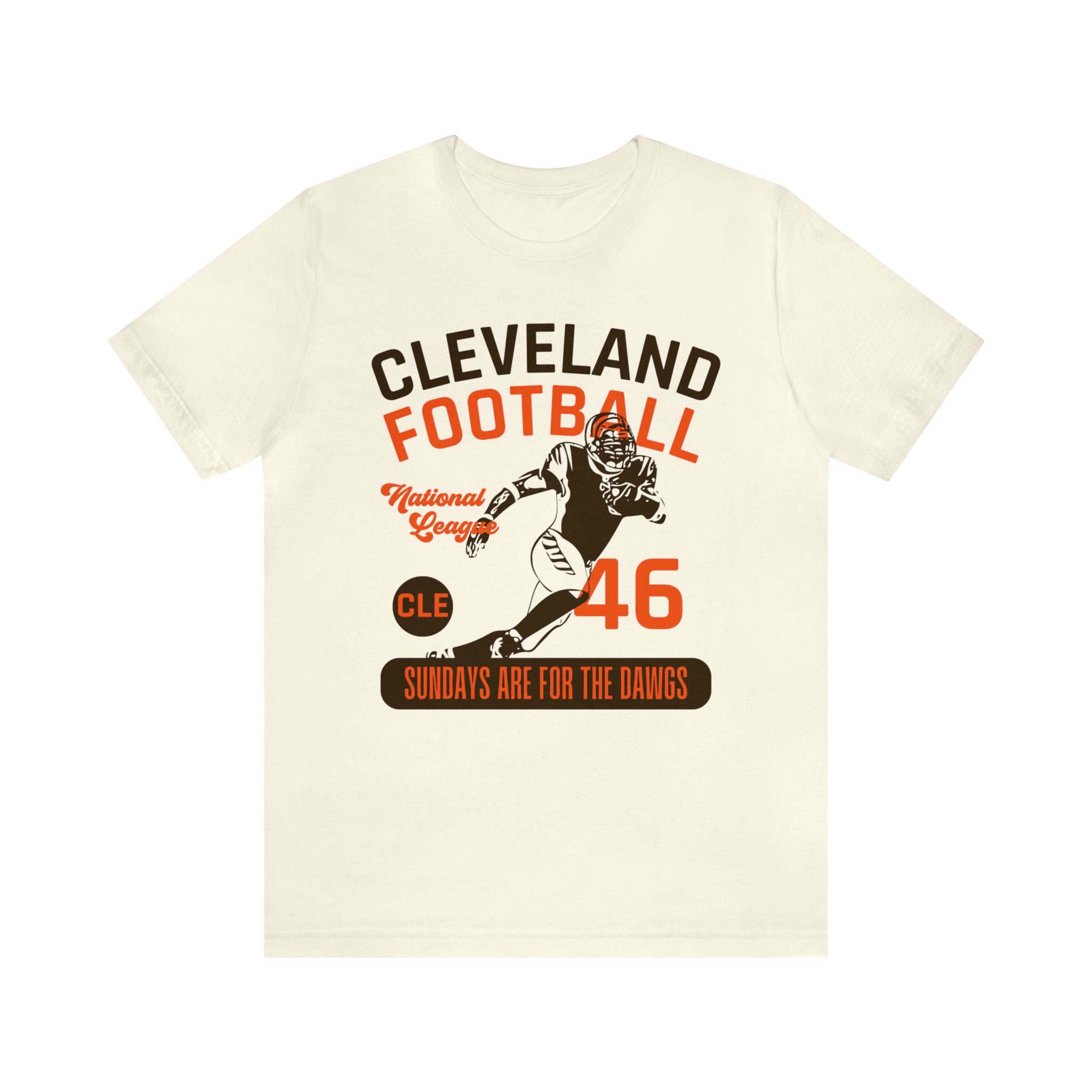 Cleveland Football Shirt, Cle Football Tshirt, Cleveland Womens Tee ...