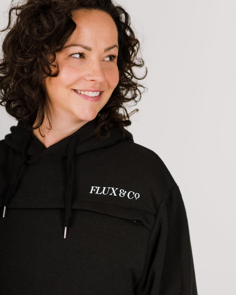 Chemo Sweater Adult Unisex Chest Port Access Ivad Access Cancer Sweater ...