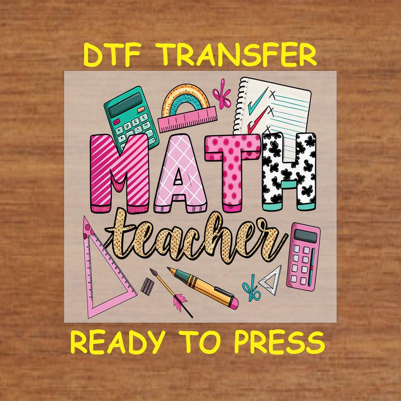 Dtf Math Prints - Etsy