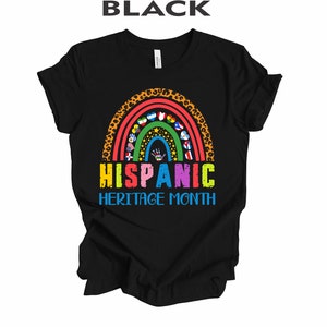 Hispanic Heritage Month Shirt, Hispanic Heritage, Shirts for Women ...