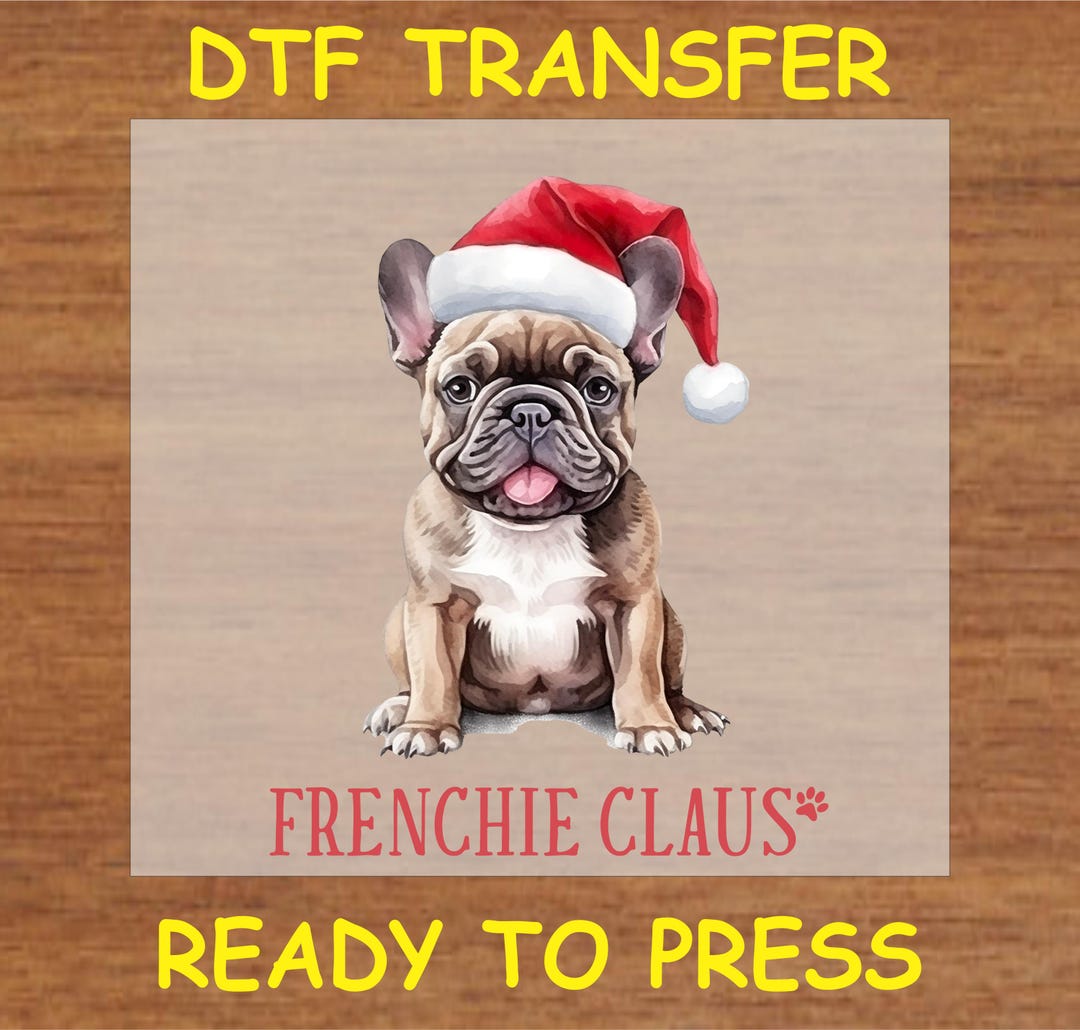 Christmas DTF Transfer Iron on Heat Transfer - Ready to Press Hot Peel ...