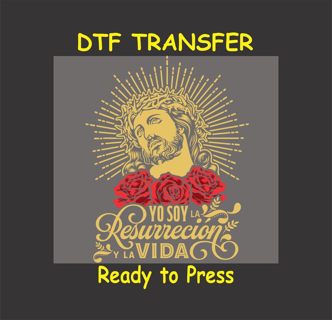 Easter DTF Transfer Iron on Heat Transfer - Ready to Press, Yo Soy La ...