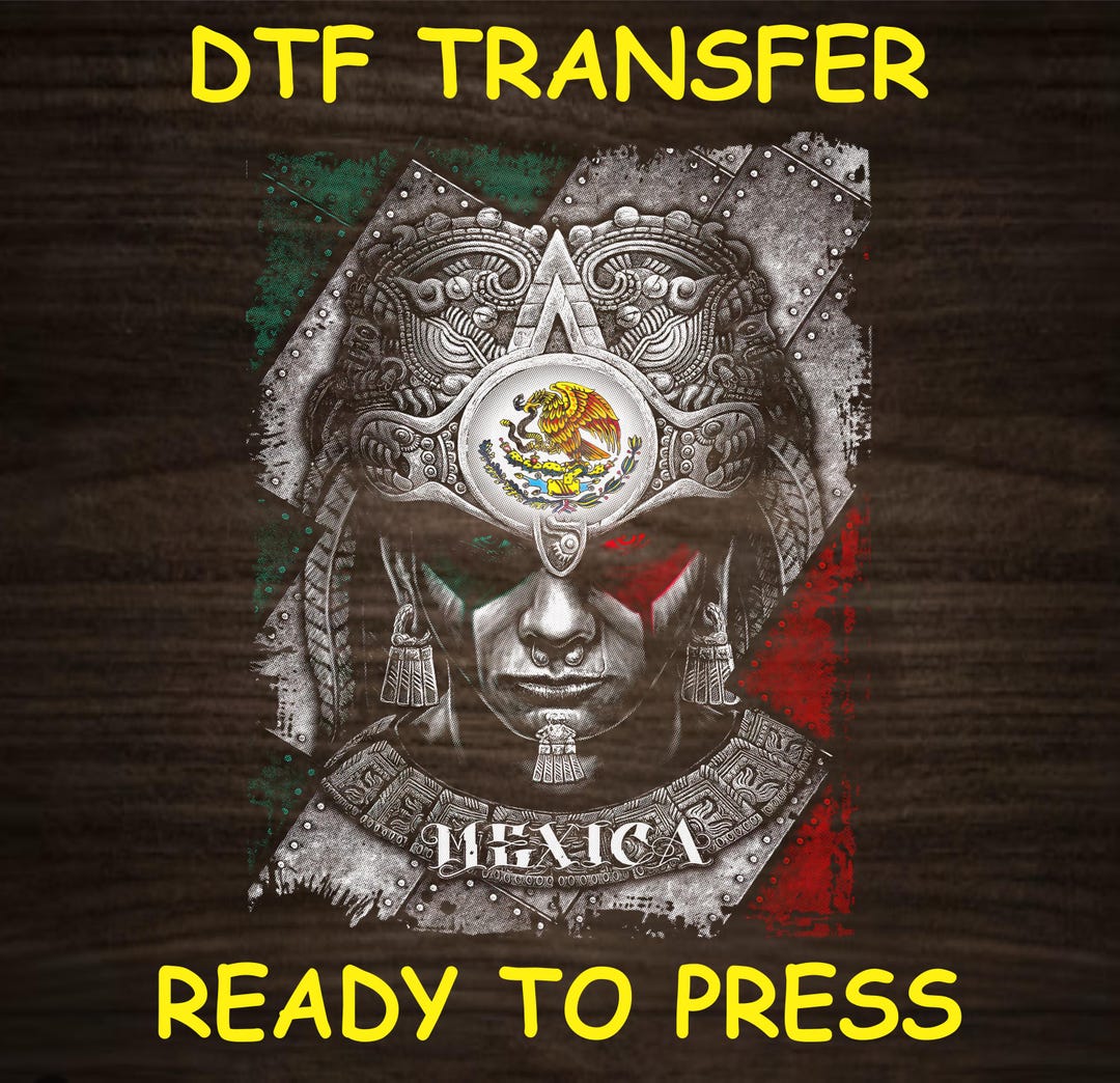 Hispanic Culture DTF Transfer Iron on Heat Transfer - Ready to Press ...
