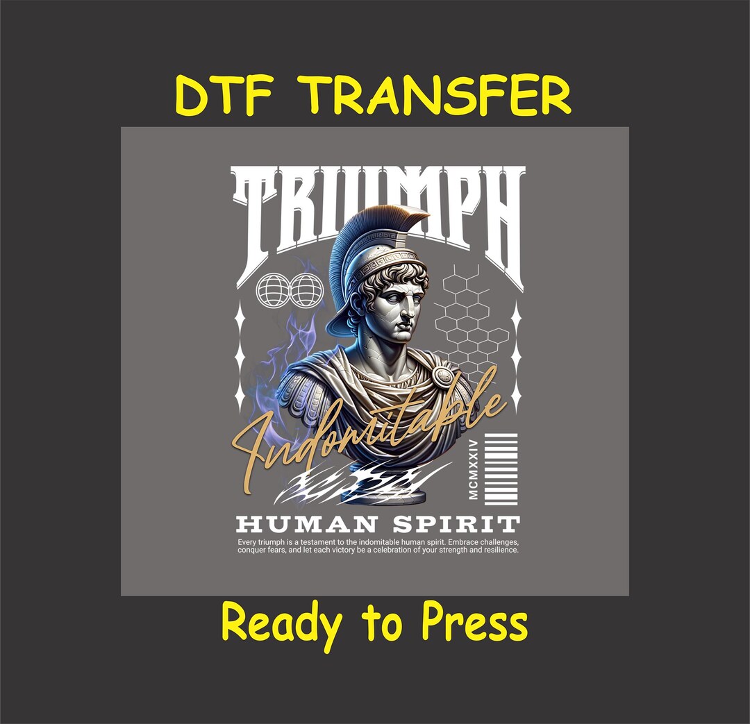 Urban Streetwear DTF Transfer Iron on Heat Transfer - Ready to Press ...