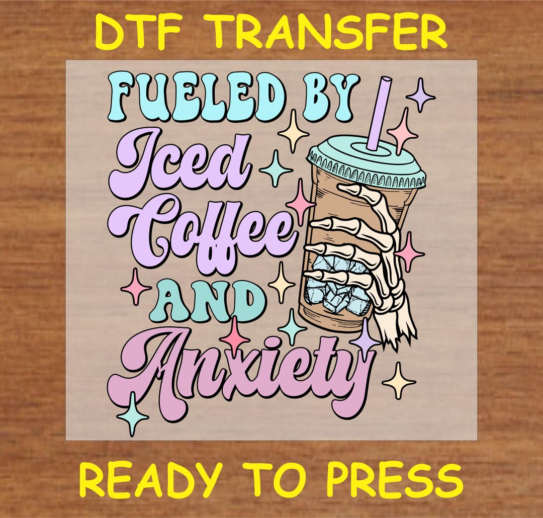Funny DTF Transfer Iron on Heat Transfer - Ready to Press Hot Peel ...