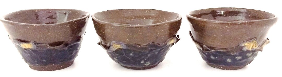 Set of Three "starry Night" Tea Cups - Etsy