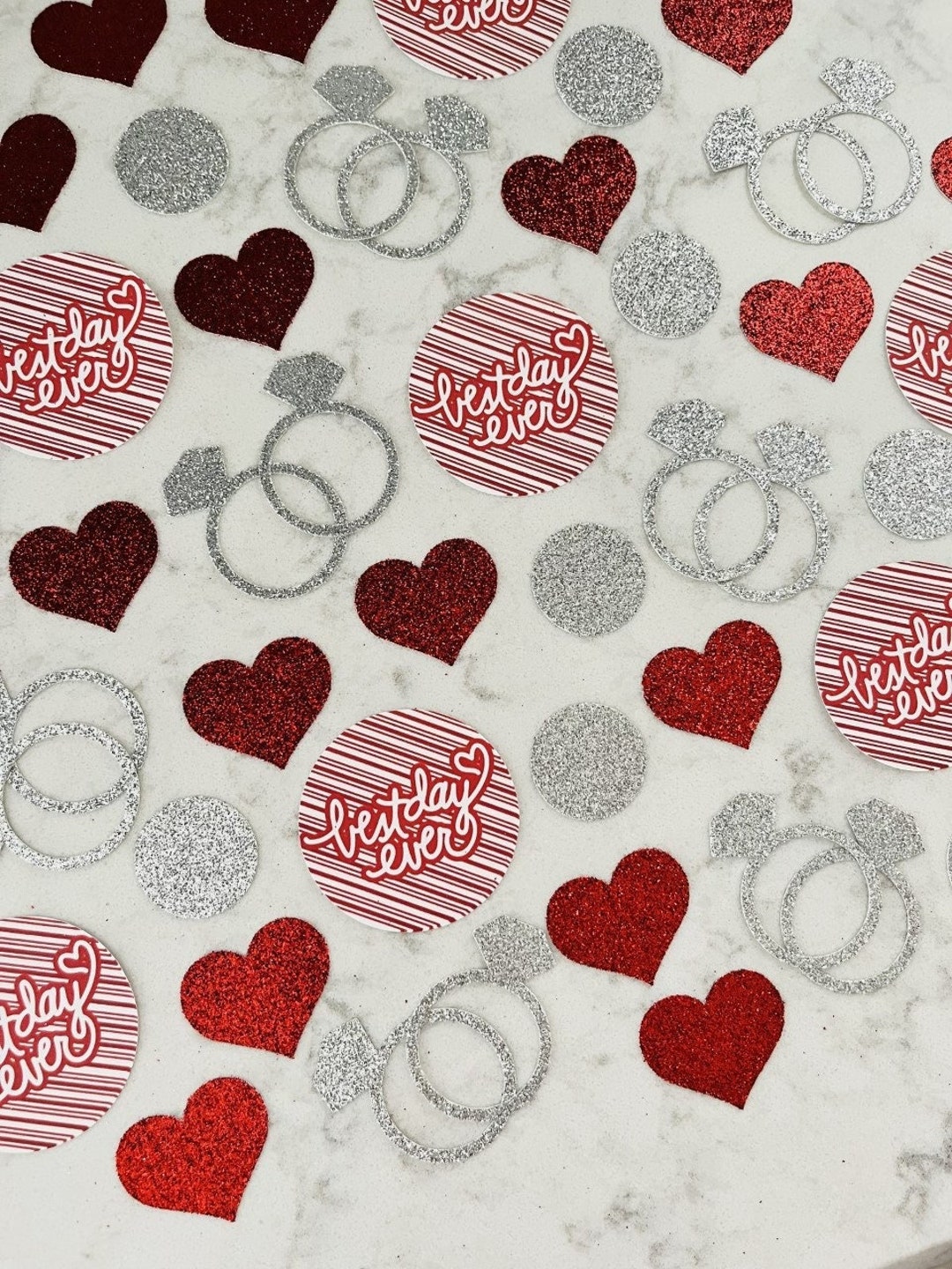 Bridal Shower, Confetti, Engagement, Bachelorette, Table Scatter ...