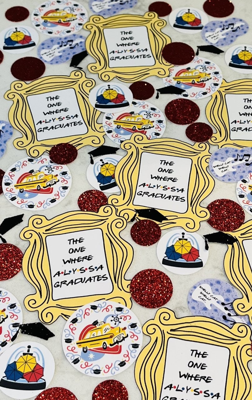 Personalized Graduation, Friends Party, Friends Theme Graduation, the ...