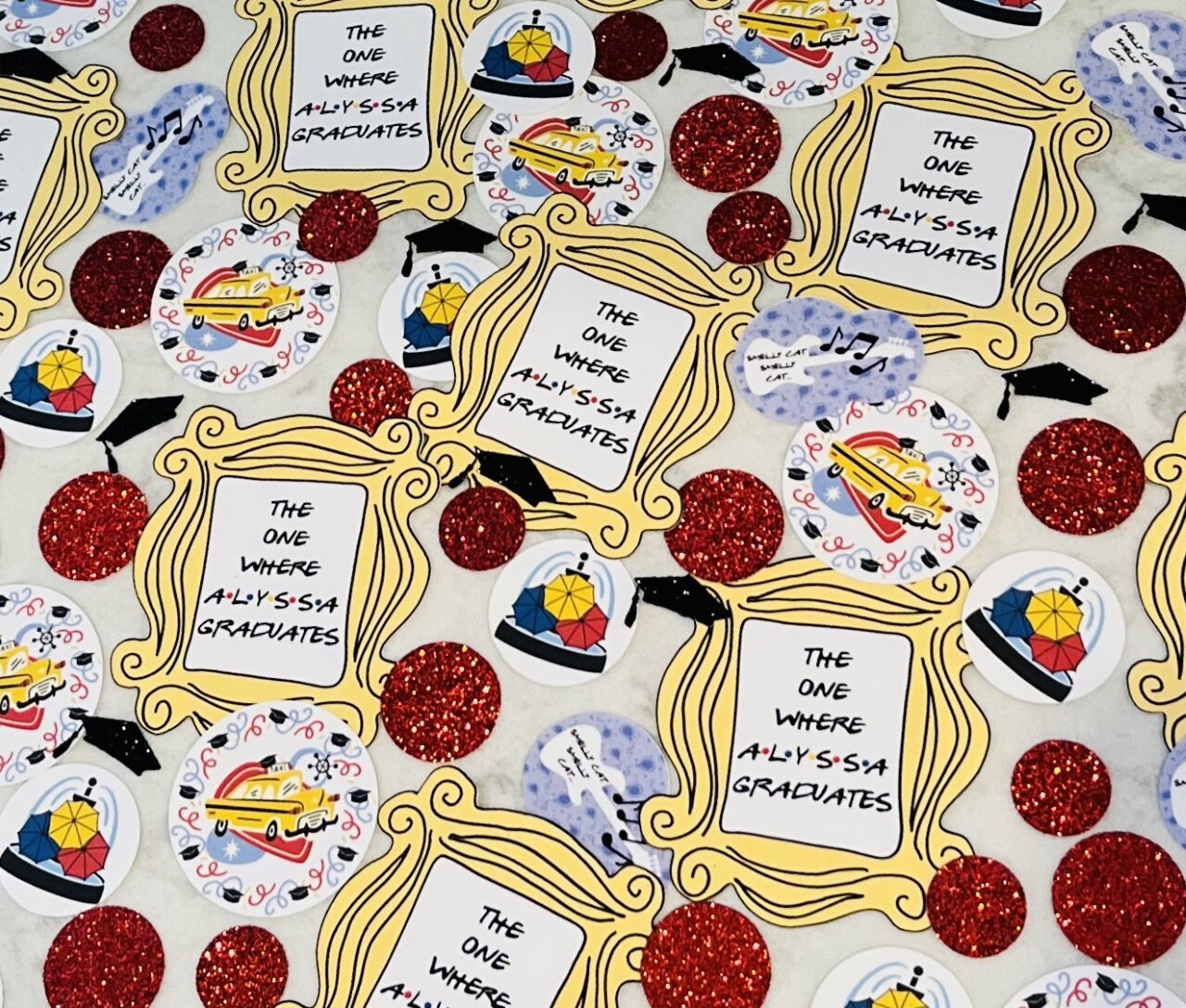 Personalized Graduation, Friends Party, Friends Theme Graduation, the ...