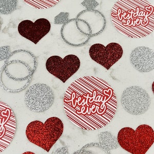Bridal Shower, Confetti, Engagement, Bachelorette, Table Scatter ...