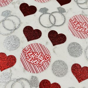 Bridal Shower, Confetti, Engagement, Bachelorette, Table Scatter ...