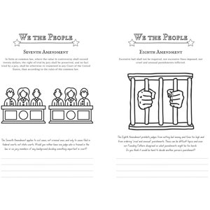 Bill of Rights PDF First 10 Amendments Learning, Coloring, Thinking ...