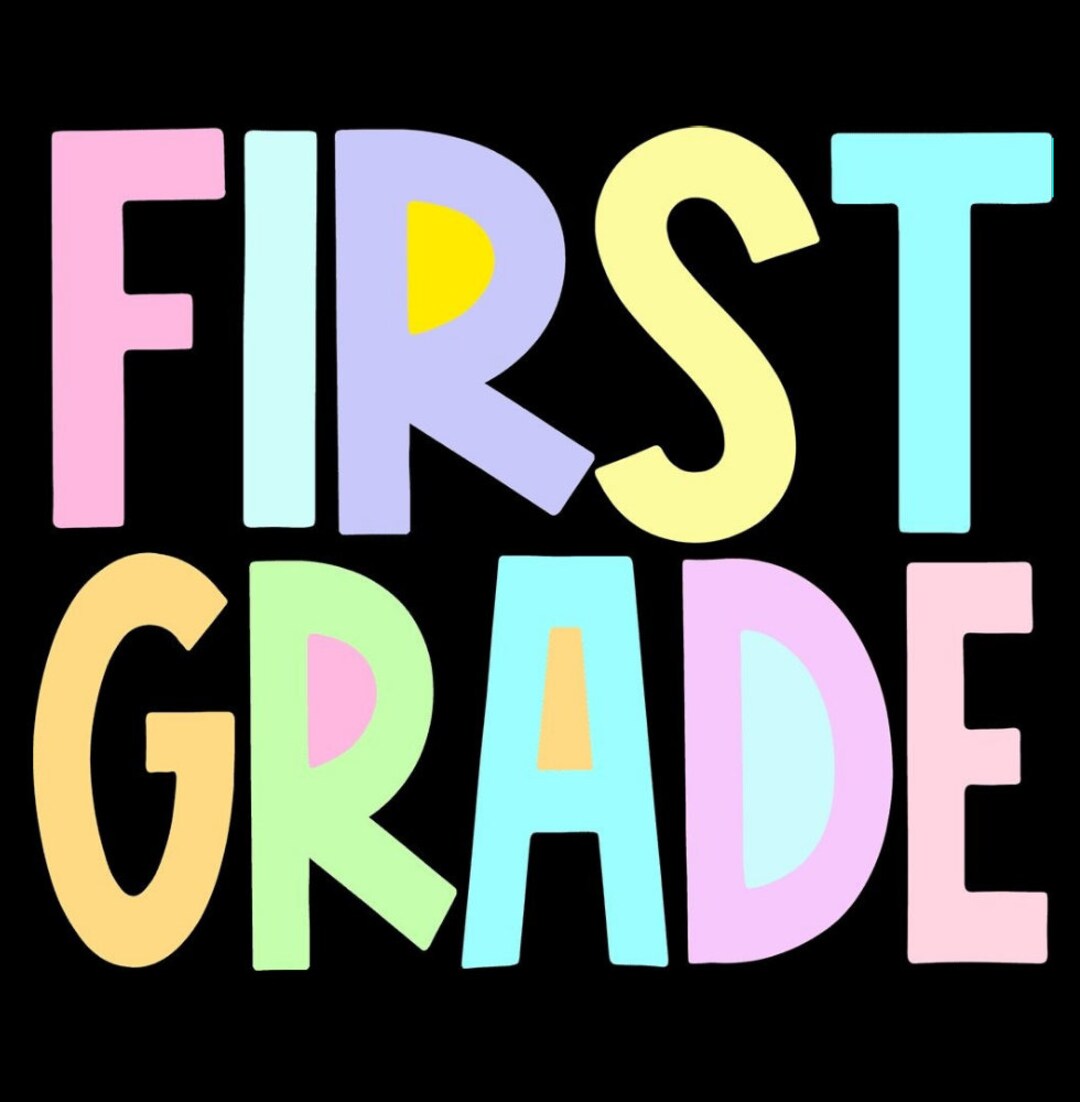 Pastel School Grades DTF Transfers Ready to Press All Sizes Shirts Can ...