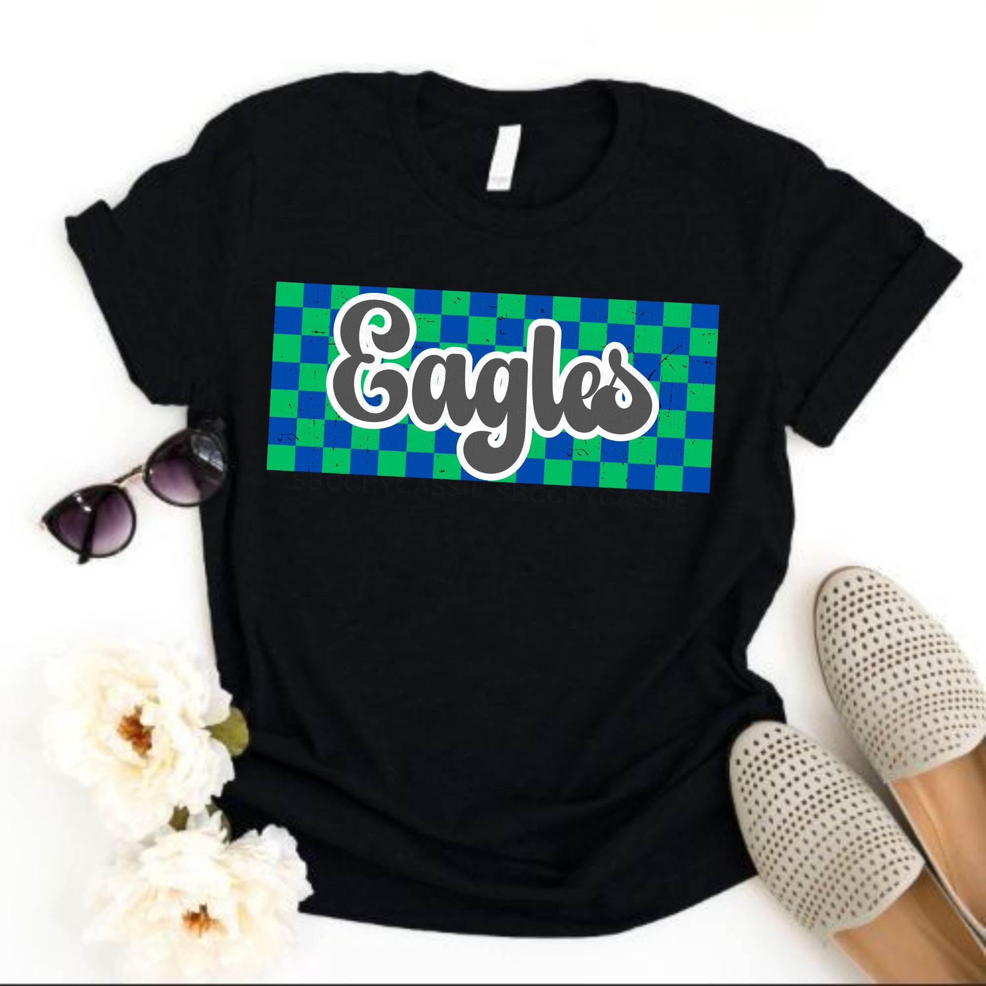 Retro Check Mascot DTF Transfer: Custom Team Shirt Transfer - Etsy