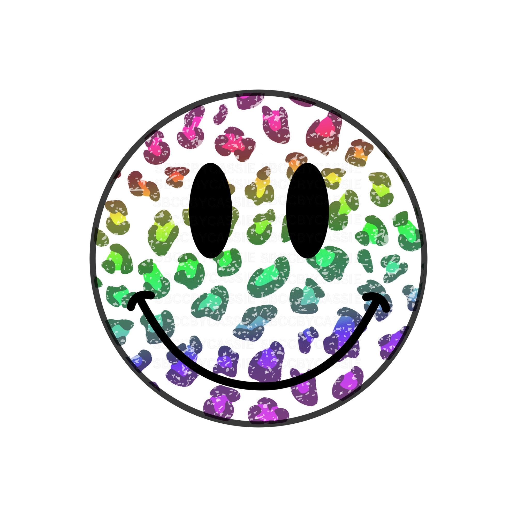 Various Smiley Face Transfers - DTF or Sublimation Transfers- Multiple ...