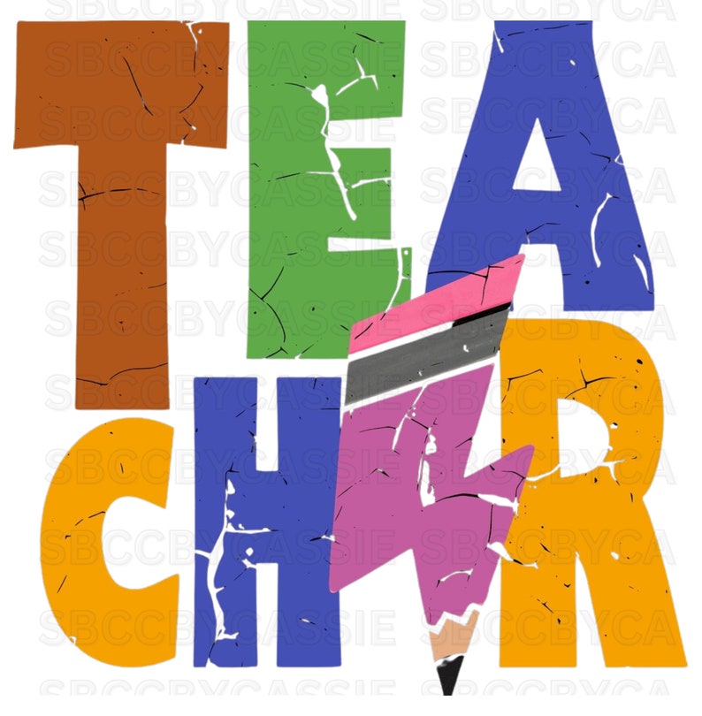 Teacher Designs (x4) - Digital Files - Instant Downloads - PNG'S - Etsy