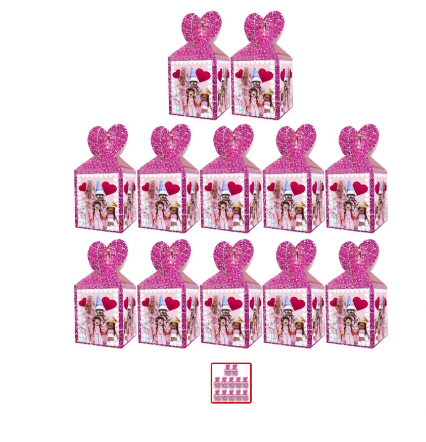 PINK ROBLOX Candy Box (6pcs) and More - Etsy