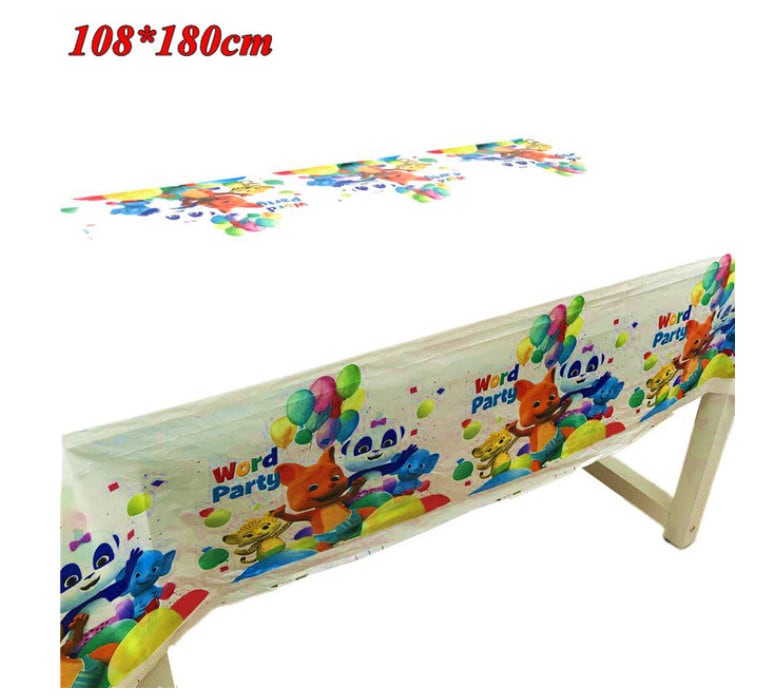 Word Party Themed Party Supplies for All Parties; Cups, Plates and More ...