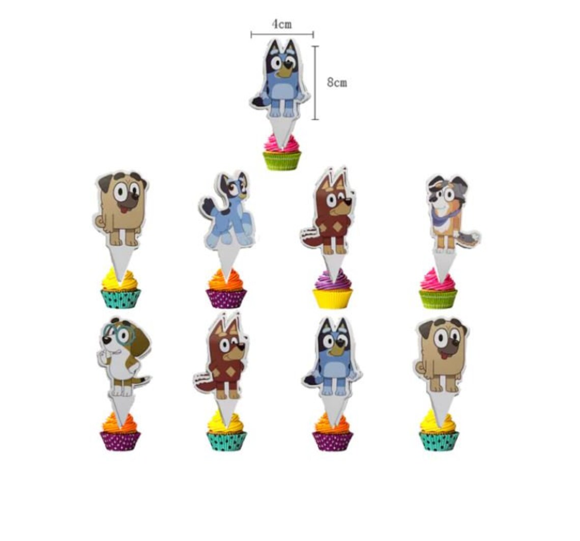 BLUEY Themed Party Supplies for All Parties Cups Plates and - Etsy