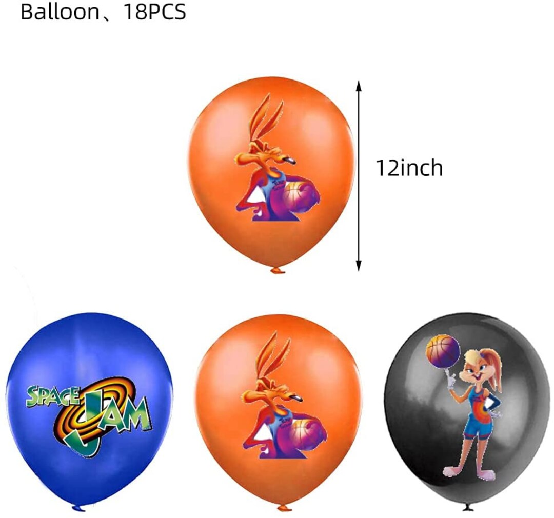 12pcs Space Jam Latex Balloons 12’’ - Etsy