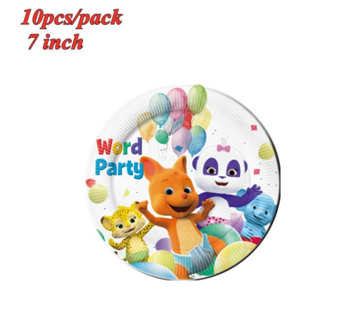 Word Party Themed Party Supplies for All Parties; Cups, Plates and More ...
