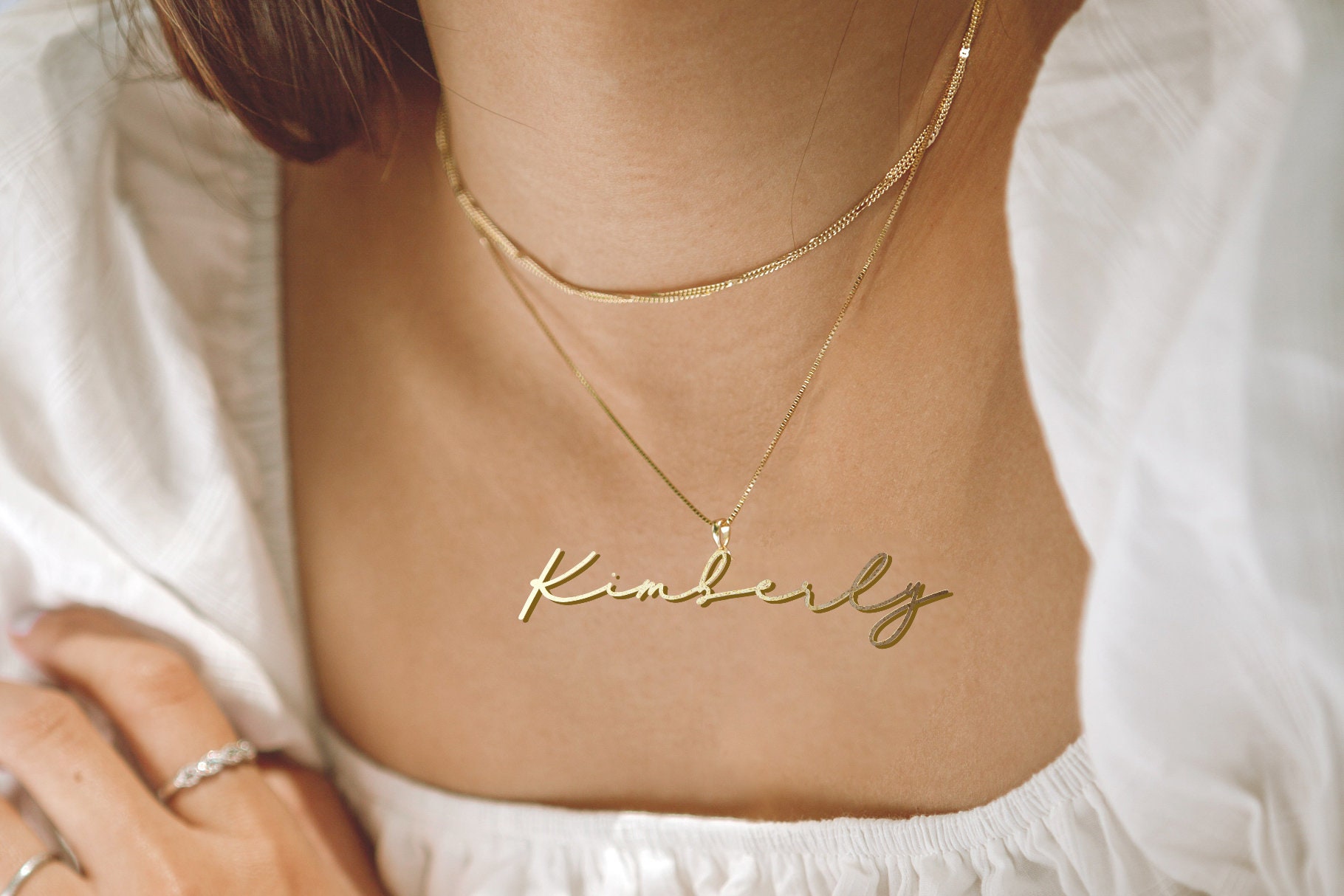 Jolene Font Handwritten Elegant Script, Necklace Name Font for Cricut ...