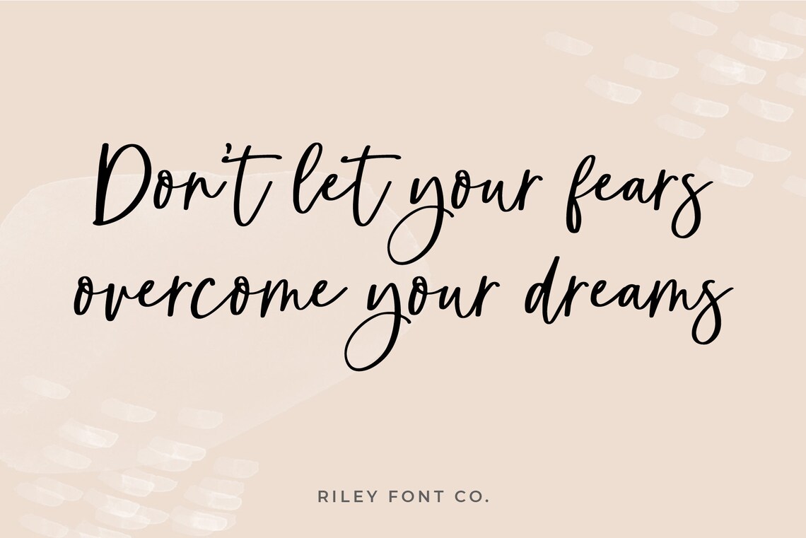 Albany Font Bouncy Script Font Modern Calligraphy Cricut | Etsy