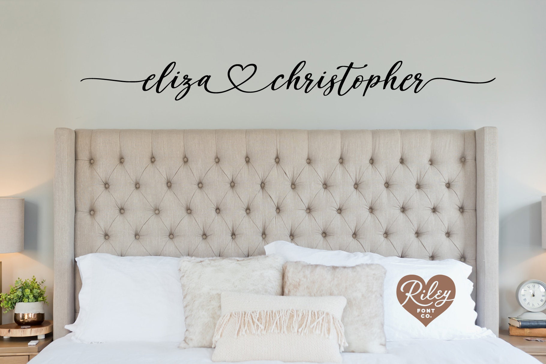 Angel Heart Font Heart Font Cricut, Wedding Names Hearts, Hearts and ...