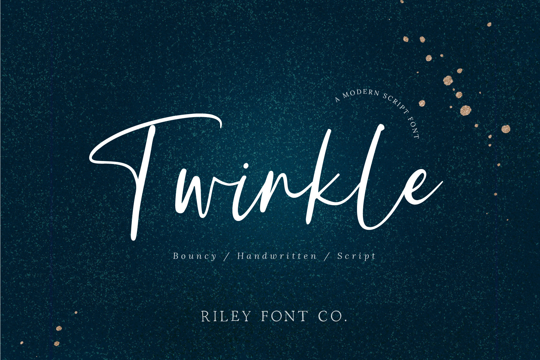 Twinkle Font Bouncy Handwritten Script, Modern Calligraphy, Cricut Font ...