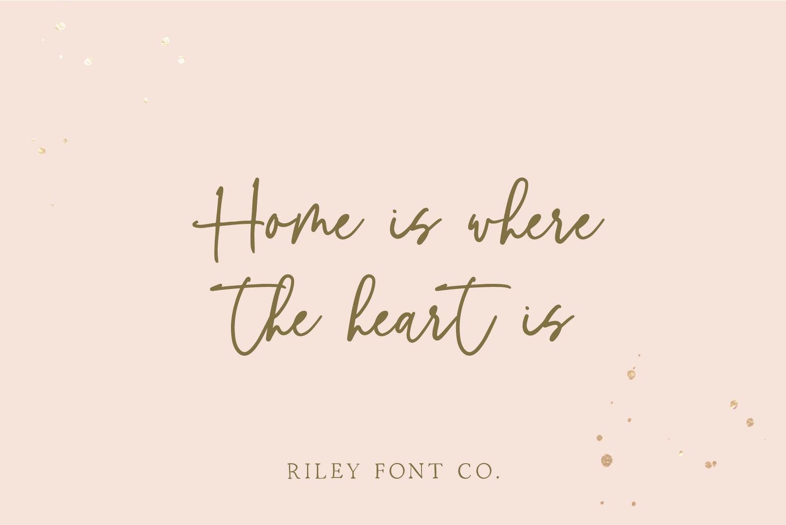 Katelyn Font Modern Handwriting Font Wedding Font Chic | Etsy