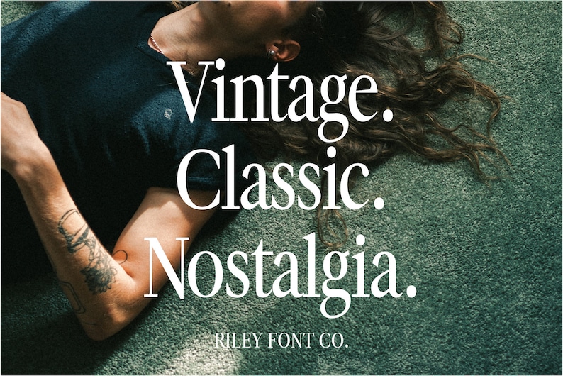 Nineties Throwback Serif Font Condensed Font, Retro Font, Nineties Font ...