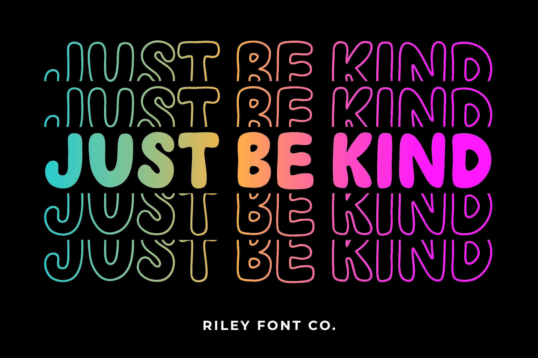 Wildland Stacked Font Mirror Font, Echo Font, Cricut Font, Stacked ...