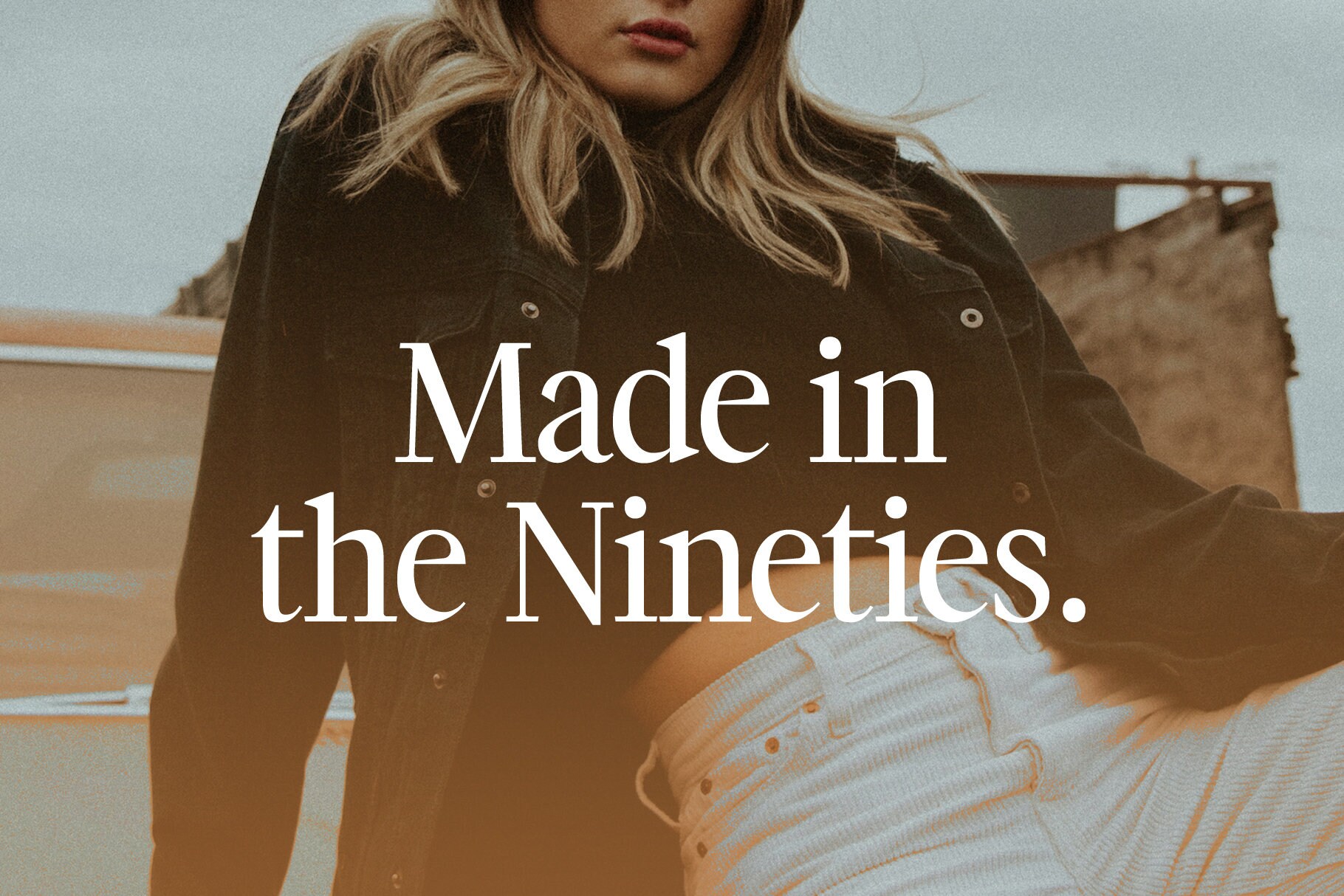 Houston Serif Font Condensed Font Retro Font Nineties - Etsy