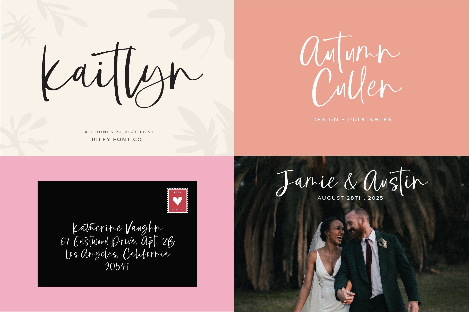 Modern Script Font Bundle Handwritten Fonts, Calligraphy Font, Cricut Font Bundle, Procreate ...