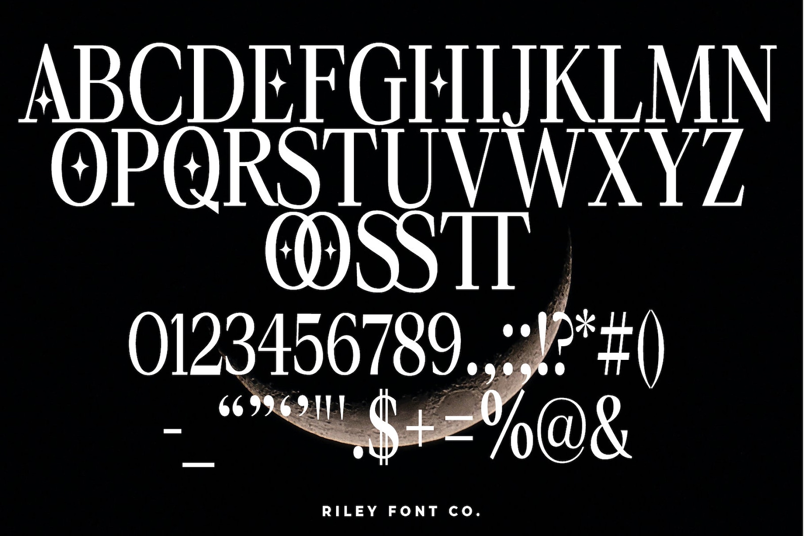 Tarot Font Halloween Font, Display Font, Celestial Font, Boho Font ...