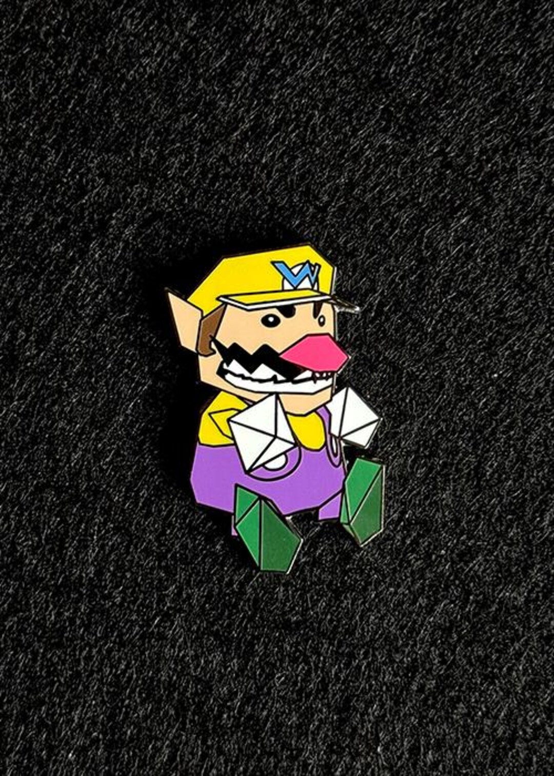 Wario Doll Mario Party - Enamel Pin - Etsy