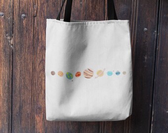 Planets Tote Bag - Etsy