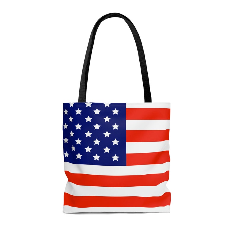 American Flag Tote Bag - Etsy