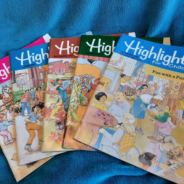 Highlights Magazine - Etsy