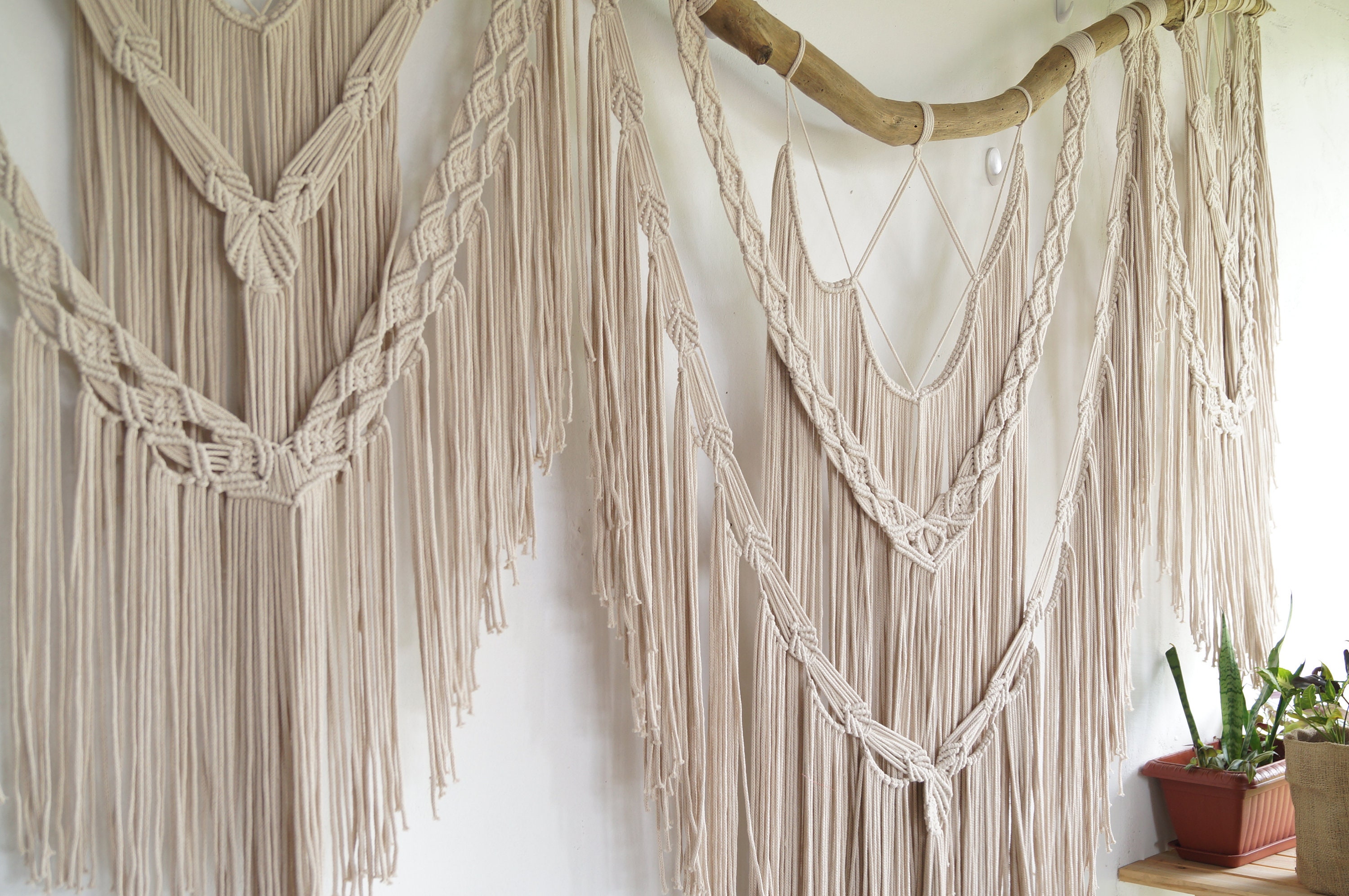 Extra Large Macrame Wallhanging,huge Macrame Wall Pattern,macrame Mural ...