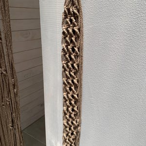 Macrame Curtain Tie Back Set,room Divider,doorway Beaded Curtain ...