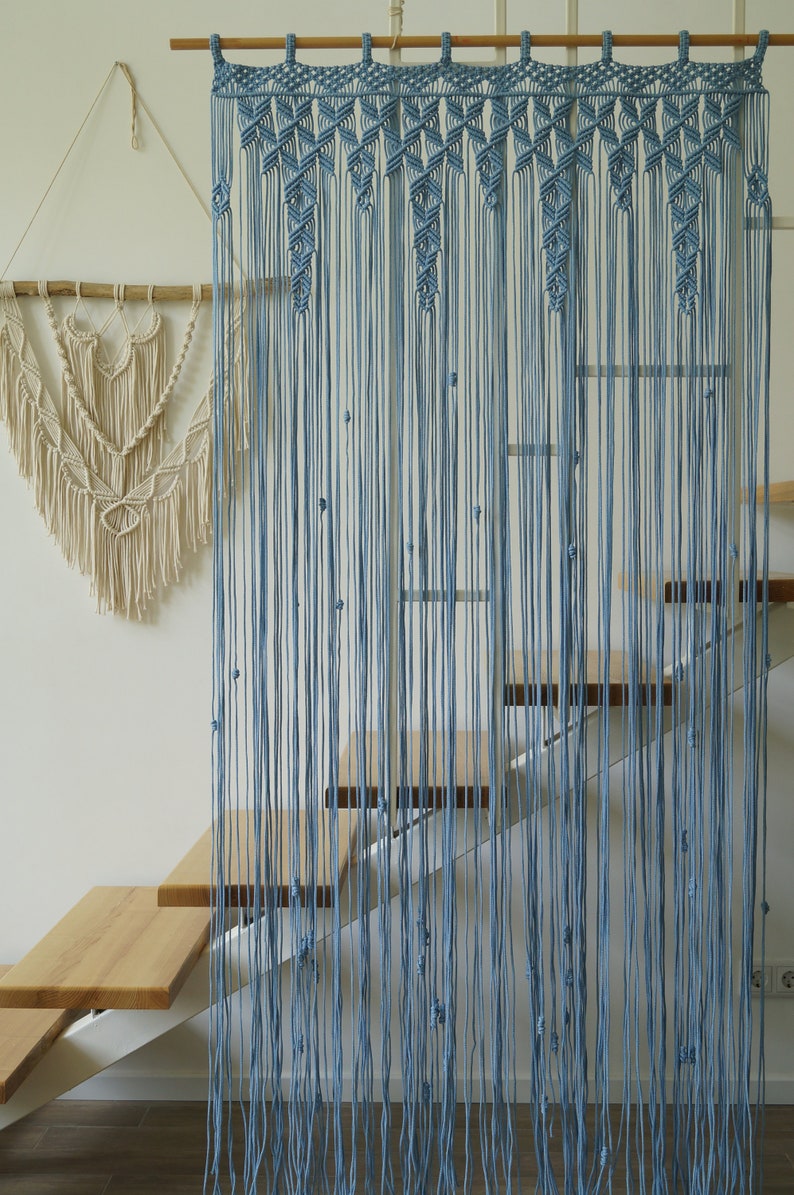 Macrame Door, Window, Curtain,handmade Doorway Panel,macrame Room ...