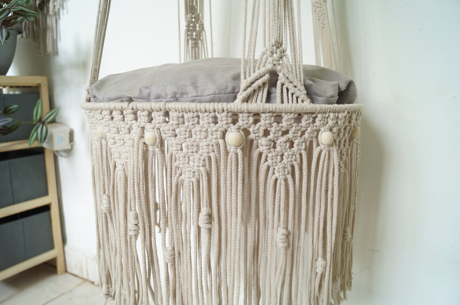 Macrame Cat Hammock,macrame Cat Bed,macrame Pet Swing, Hanging Cats ...